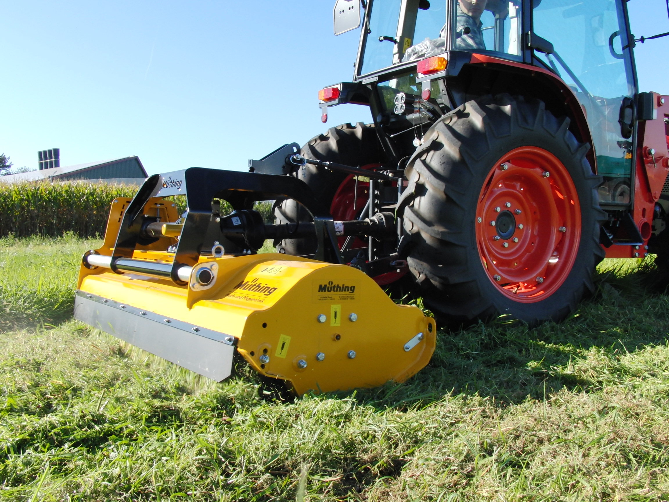 MU-H VARIO Flail Mower| Müthing Mulchers - SXM