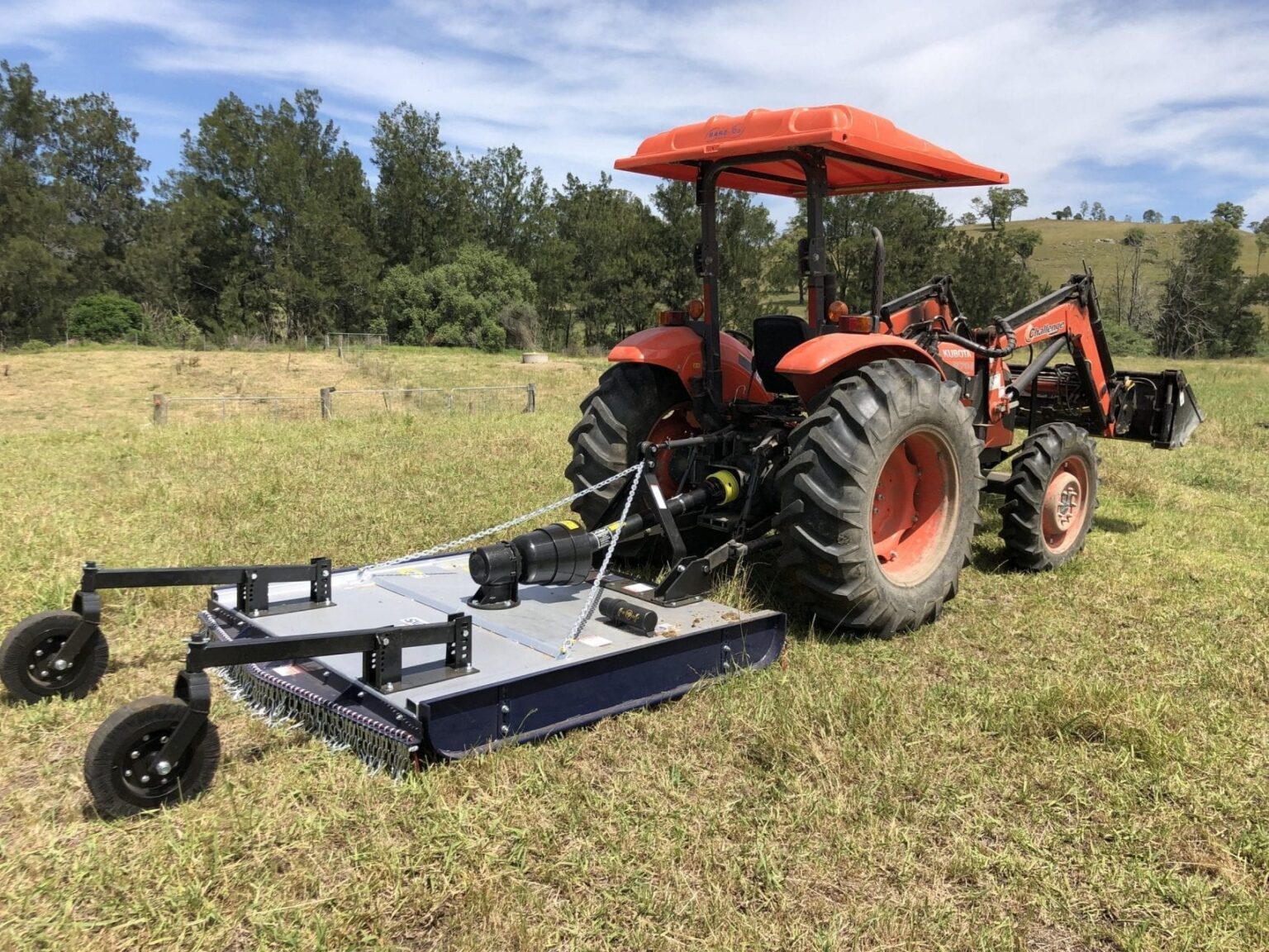 Tractor Slashers | 3.6ft - 6ft Powder Coat & Gal - SXM